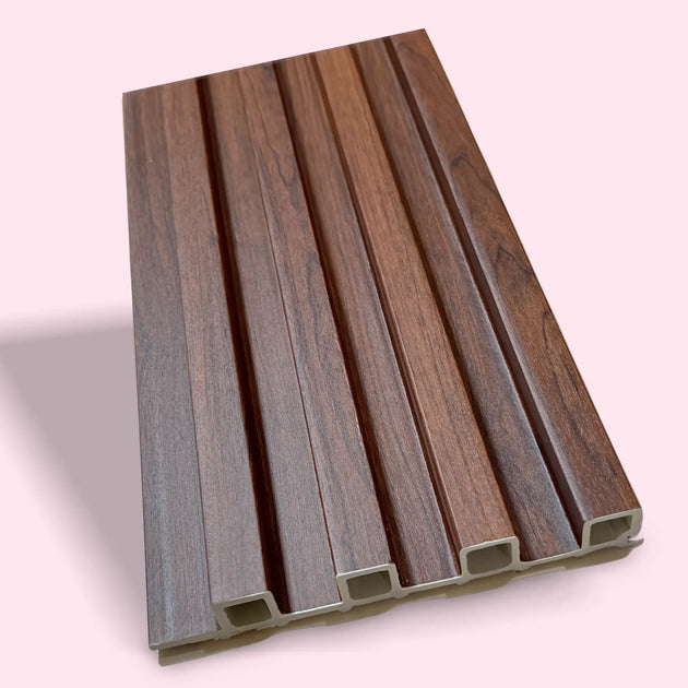 Composite Wall Cladding – Indoor Teak Wall Panel XK7071-A189 ( 2700mm x ...